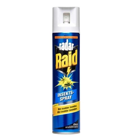Insektsspray Raid by Radar 300 ml - Tillbehör städredskap - Städshop.se