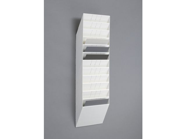 Blankettfack Durable Flexiboxx A4 Liggande Vit 12-Fack - Blanketter ...